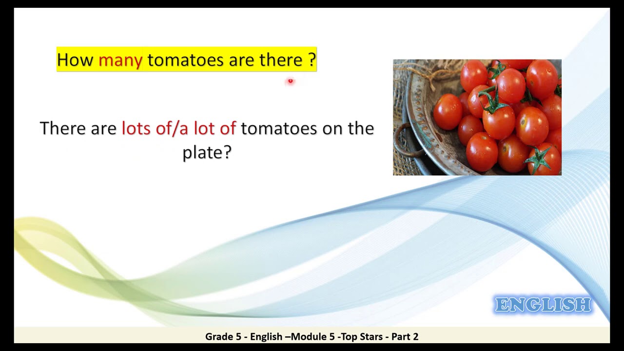 Grade 5 English Module 5 Top Stars Part 2 - YouTube