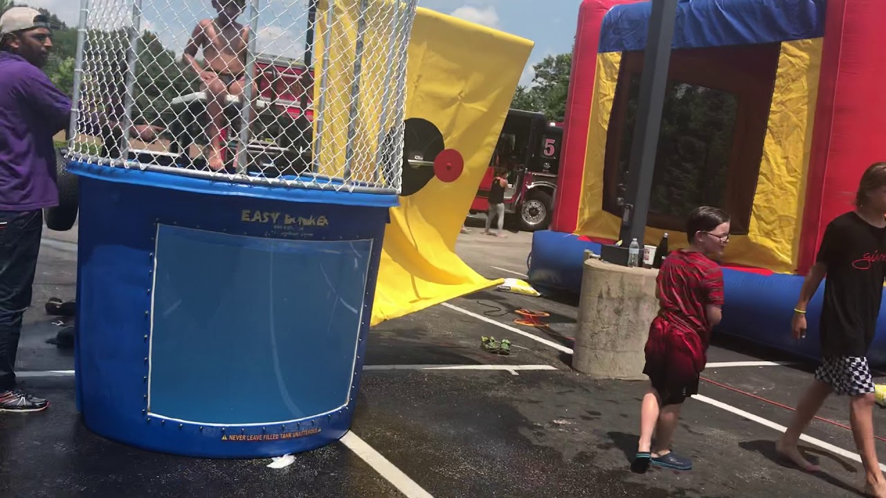 Dunk tank challenge by Arnav - YouTube