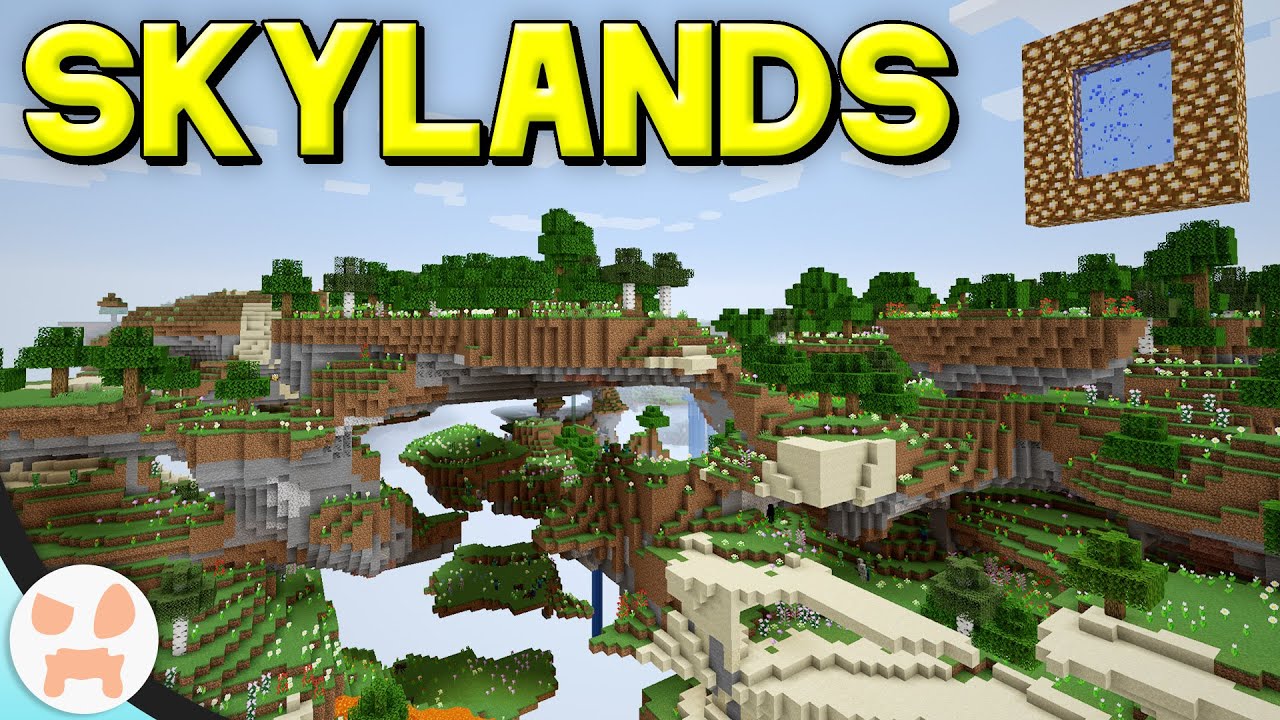 What if the Minecraft SKYLANDS WERE REAL? - YouTube