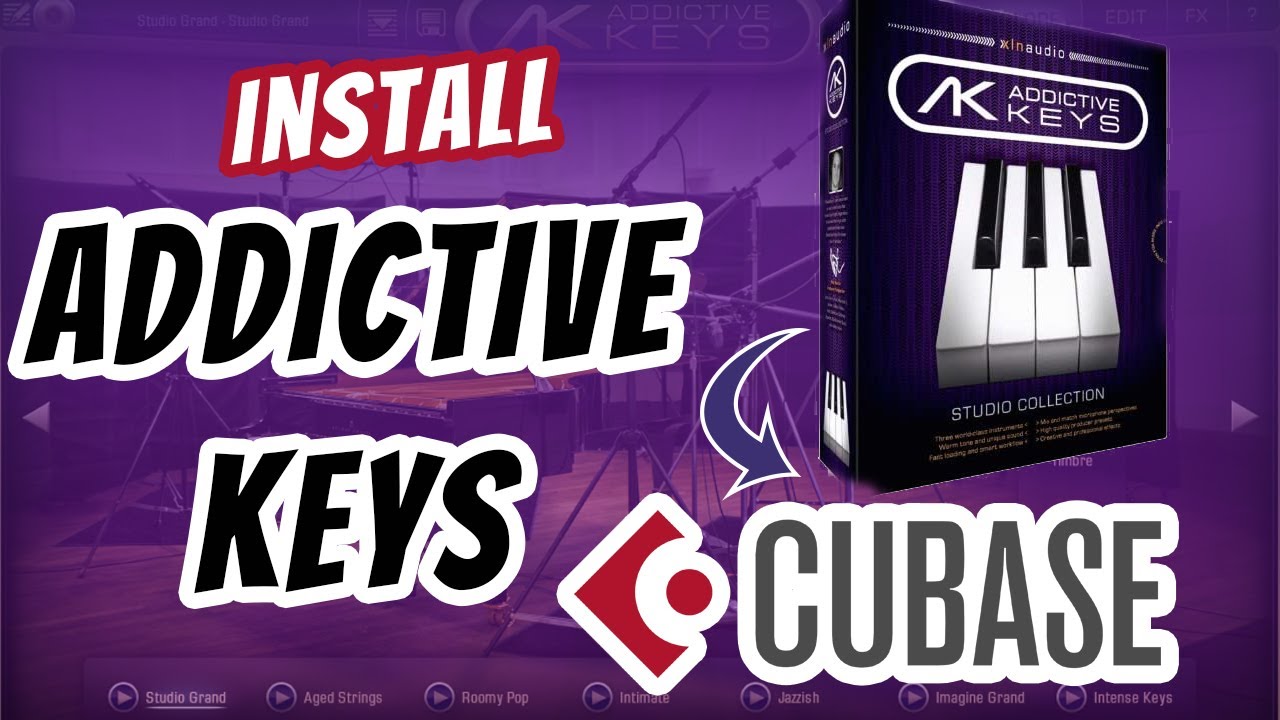 How to Install ADDICTIVE KEYS in CUBASE 11 - YouTube