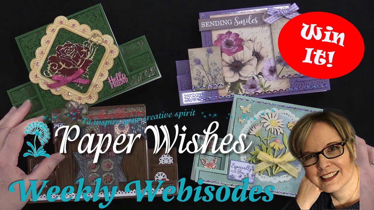 4 Card Ideas Using Square Stepper Cards by Hunkydory Crafts - YouTube