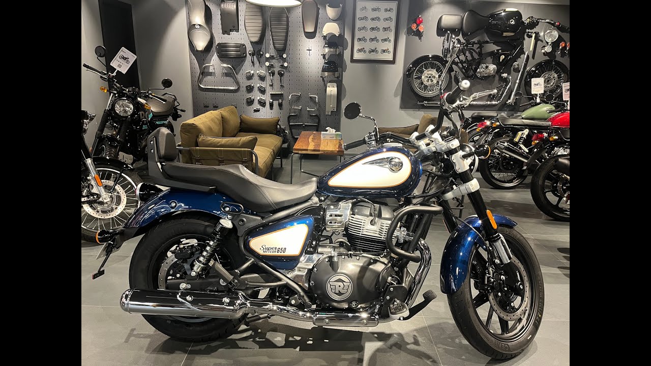 Royal Enfield Super Meteor 650 cc - YouTube
