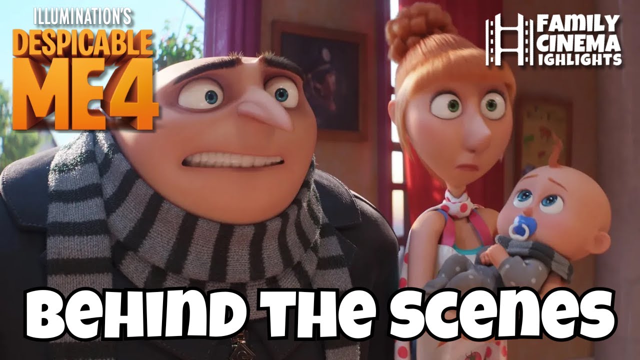 Behind The Scenes | Despicable Me 4 | Illumination 2024 - YouTube