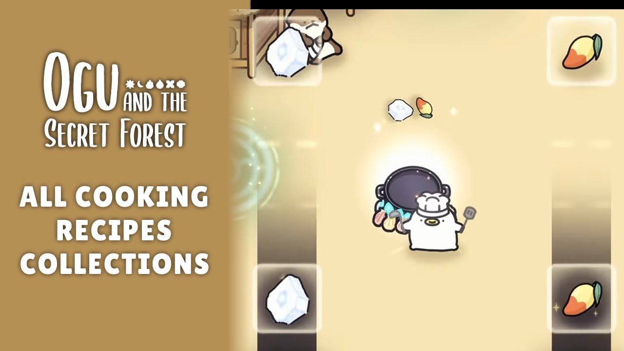 Ogu and the secret forest walkthrough - All 100% cooking recipes ...