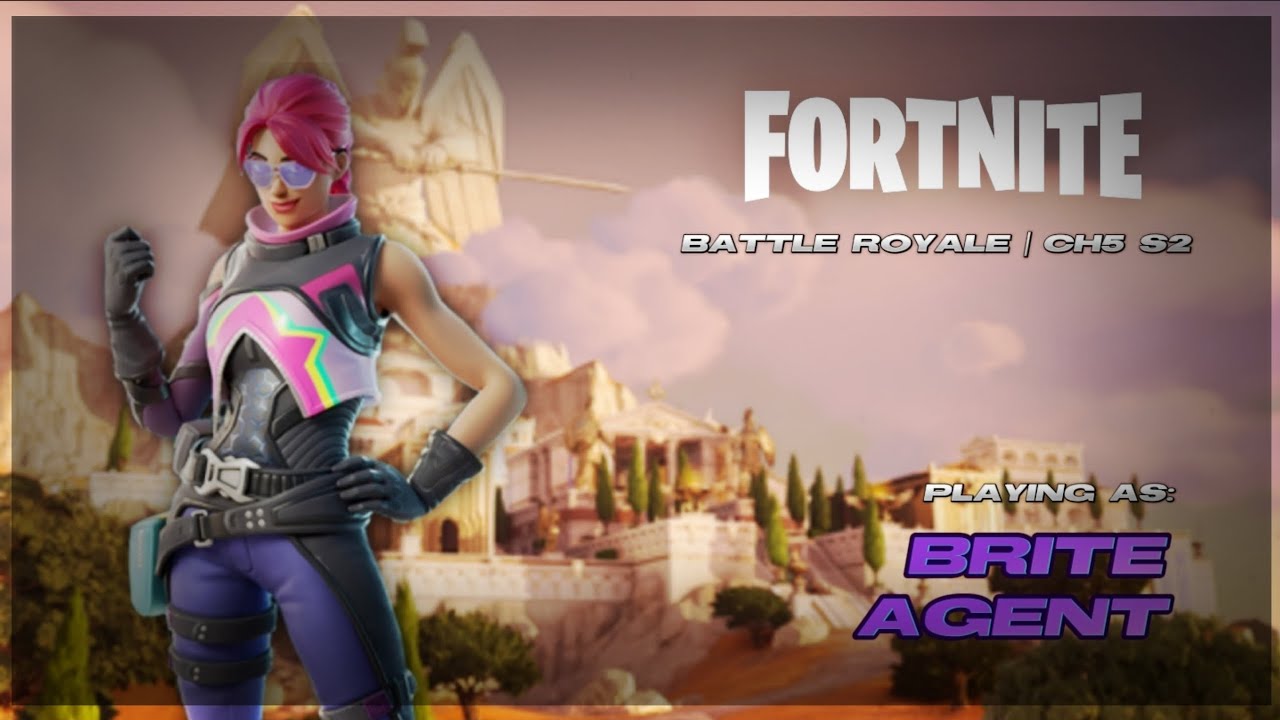 FORTNITE: Battle Royale | CH5 S2 | Playing as: Brite Agent (MONTAGE ...