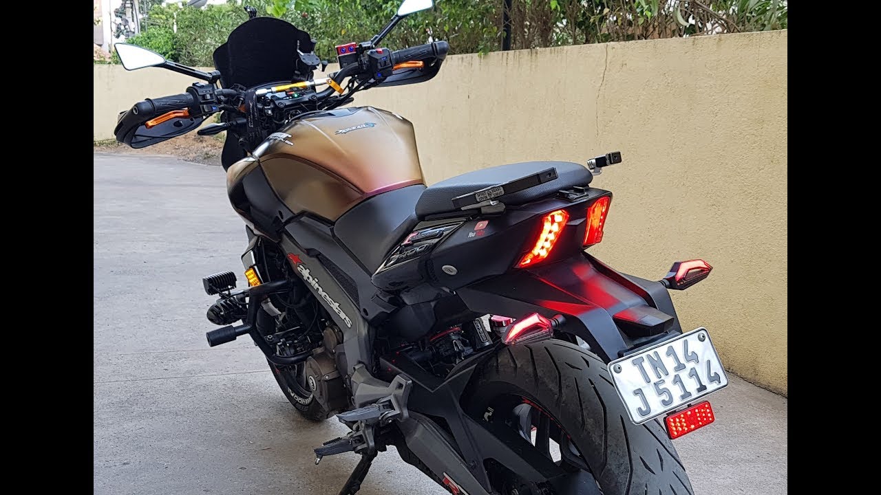 India's Craziest Dominar 400 Mods - YouTube