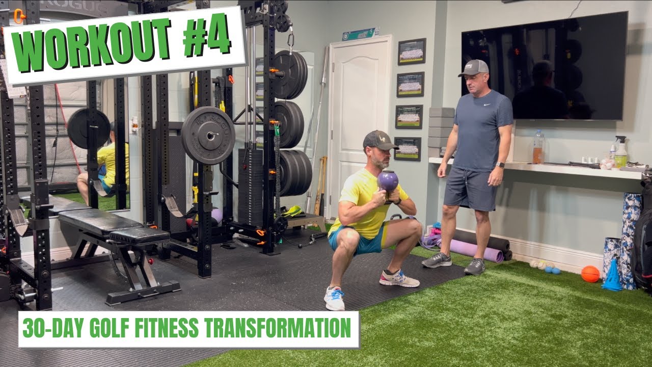 Golf Fitness Workout #4 - 30-Day Golf Fitness Transformation - YouTube