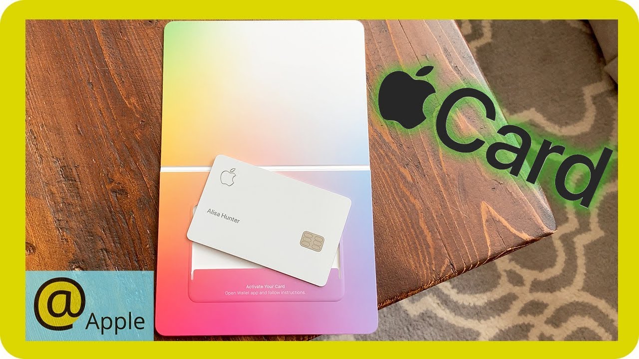 Apple Card Unboxing & First Look - YouTube