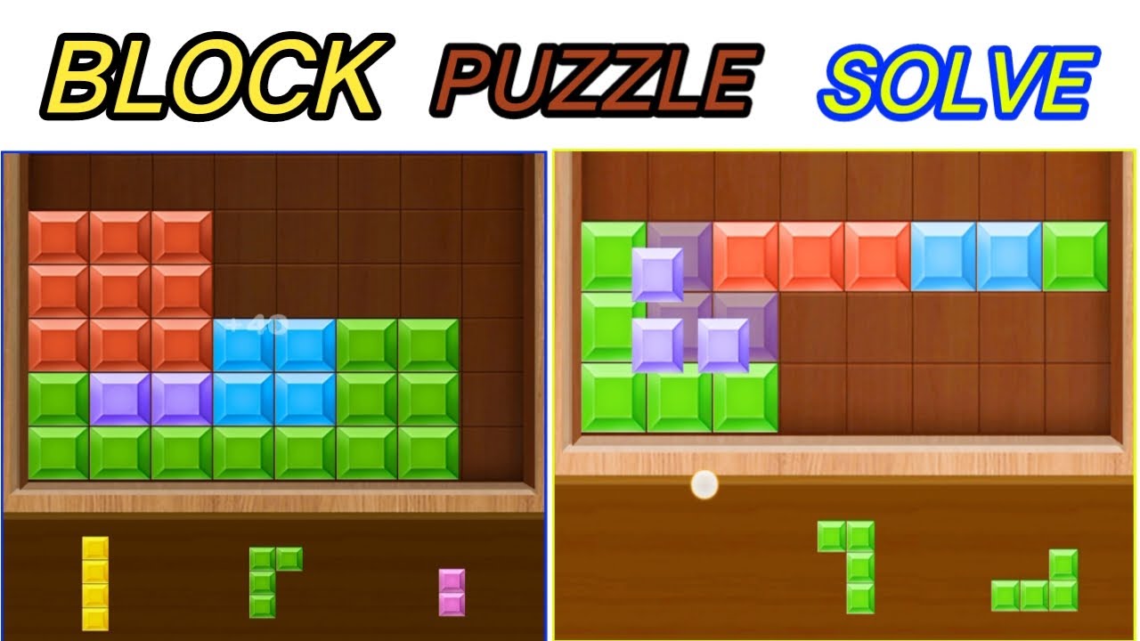 The Block Puzzle Solved Game. Episode 01 - YouTube