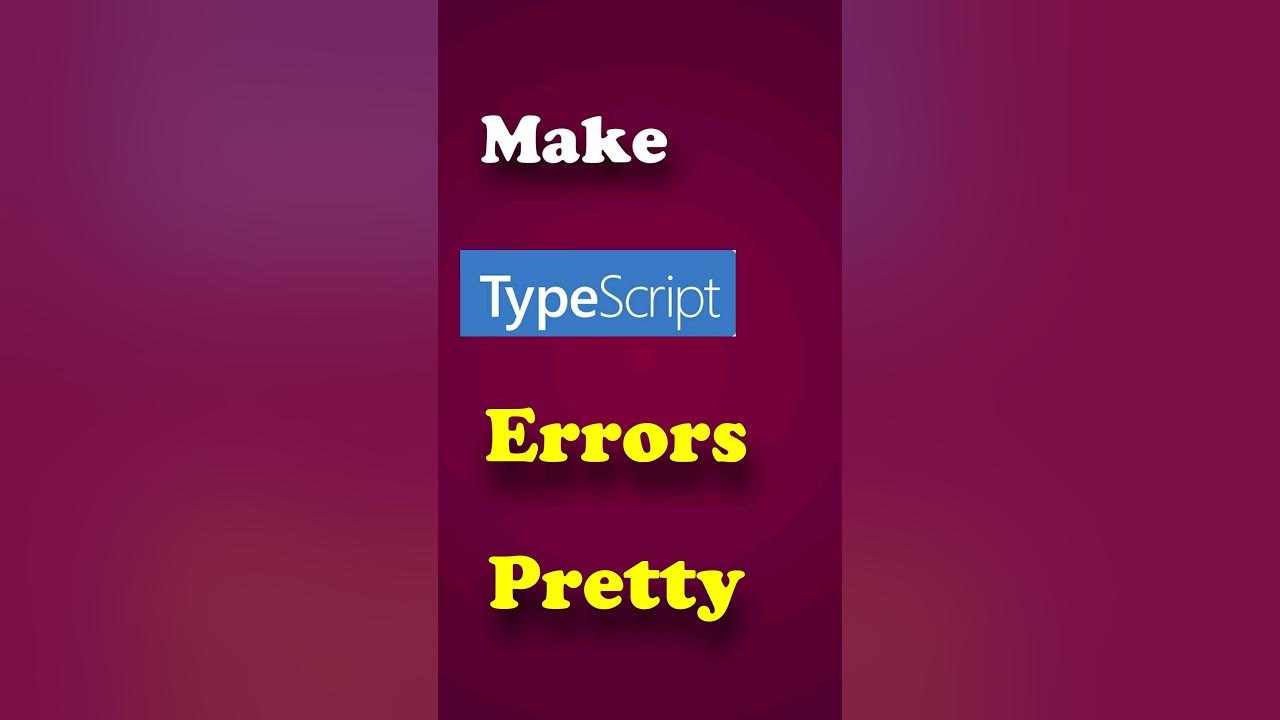🎀 Nice VSCode Extension For Typescript - YouTube