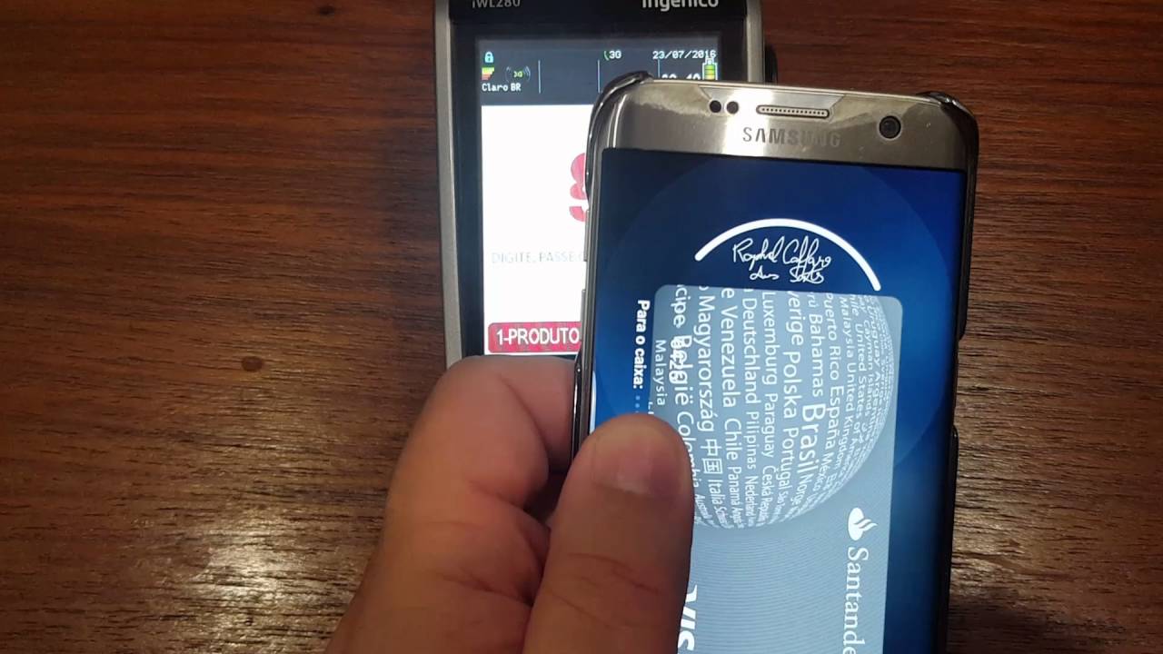 Samsung Pay via MST na máquina da Getnet - Crédito - YouTube