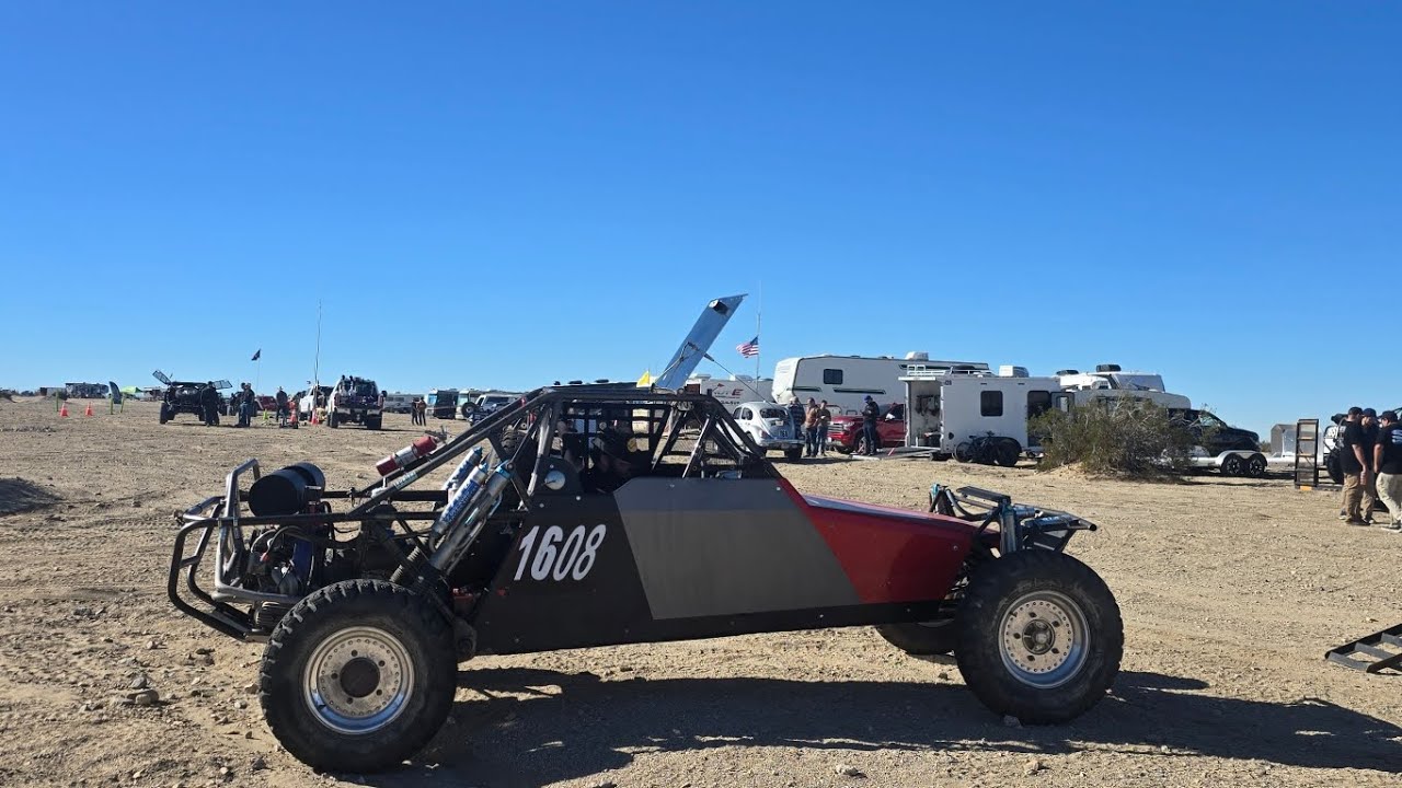 I tried Camping in A van at an Off Road Race, Barstow Race Weekend # ...