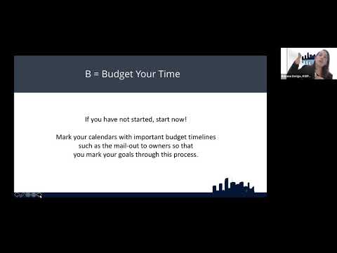 Community Association 2021 Budget Boot Camp presented by KPWM and ...