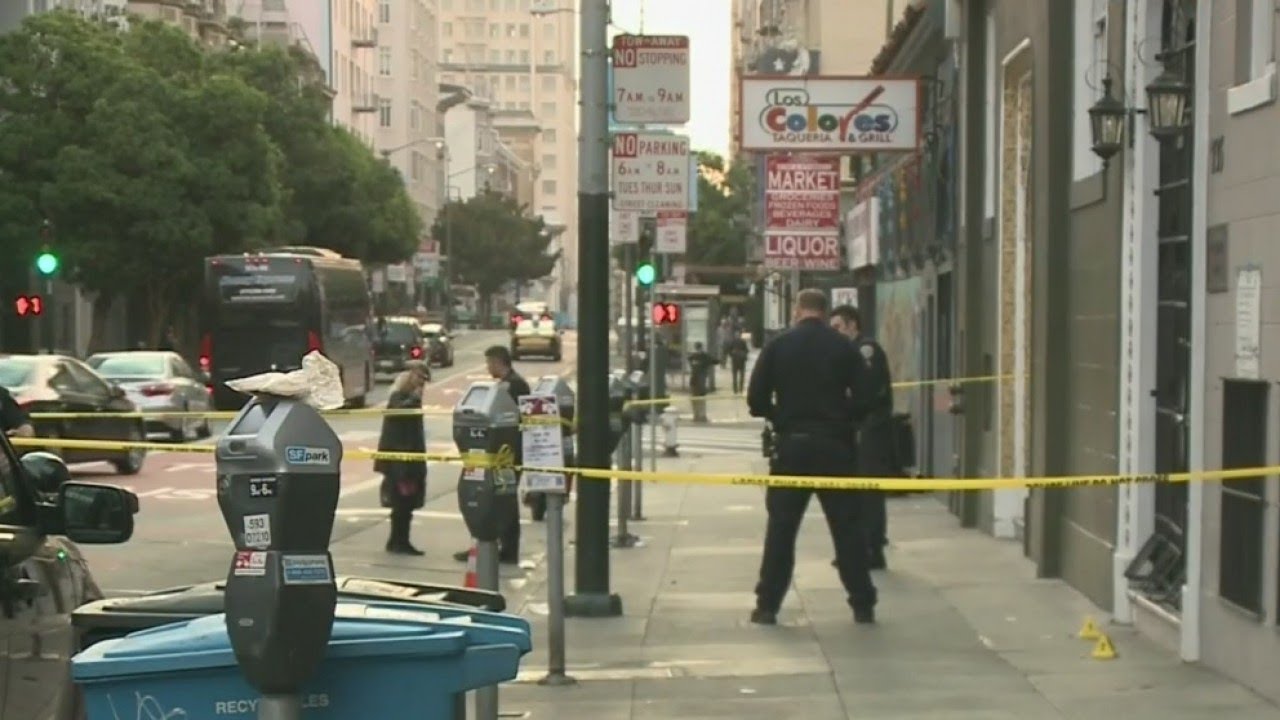 San Francisco's Union Square Is Scene Of Shooting, Car Crash - YouTube