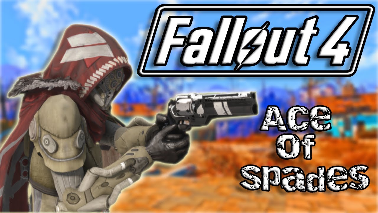 Fallout 4 Weapon Mods - Ace of Spades Hand Cannon - Fallout 4 Weapon ...