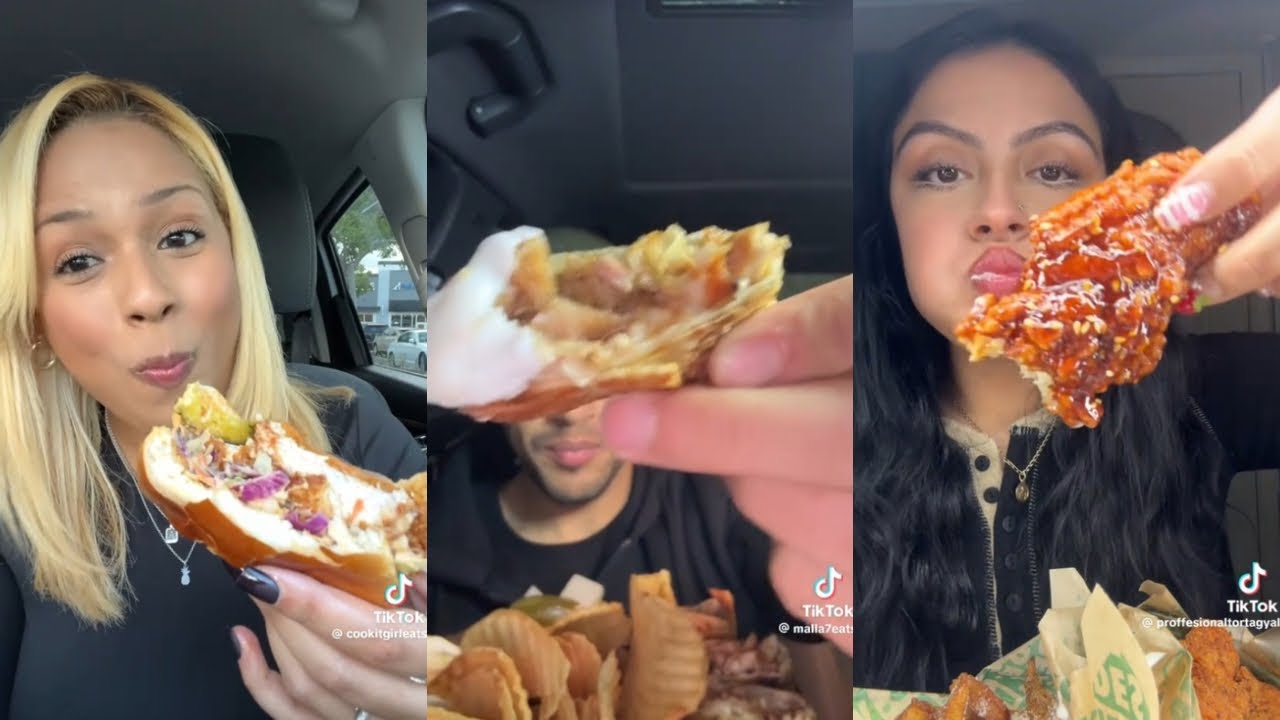 THE BEST OF FAST FOOD MUKBANG ON TIKTOK! - YouTube