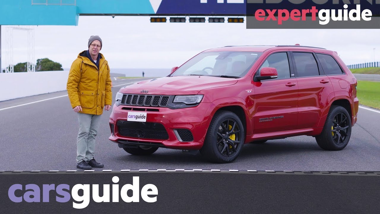 Jeep Grand Cherokee Trackhawk 2018 review - YouTube
