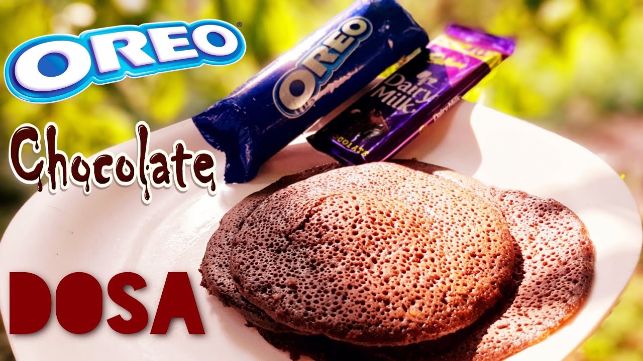 Oreo Chocolate Dosa | quarantine recipes | Mani's Kitchen - YouTube