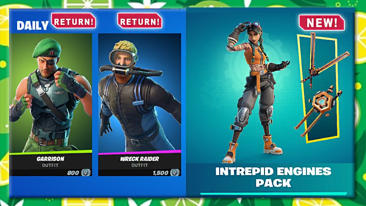 *NEW/RETURN* Intrepdid Engines Pack, Garrison, & Wreck Raider!🧢 ...