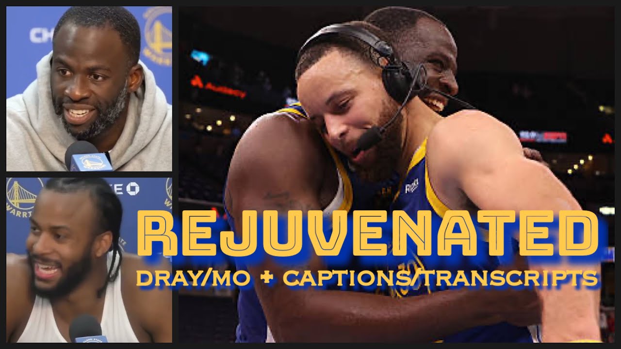 DRAYMOND on Steph Curry: the look in his eyes when he’s focused; MOODY ...