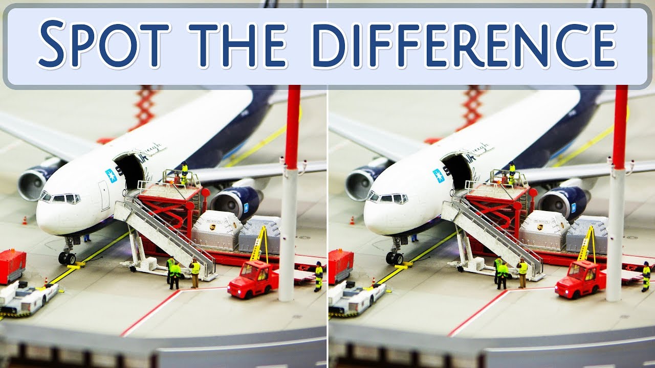 [ Brain games ] Ep.026 Transport_01.Airplanes | Spot the difference ...