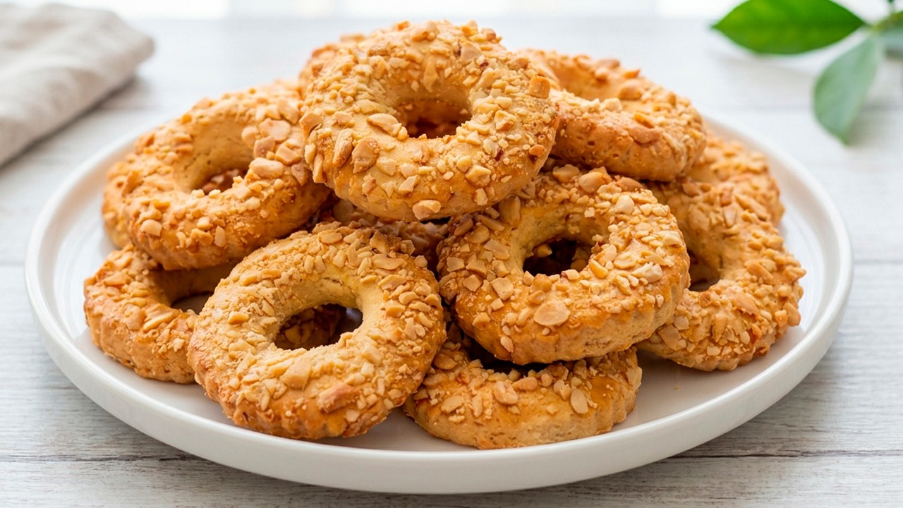 😋GORGEOUS NUT COOKIES! IT ALWAYS TASTES BETTER AT HOME ! - YouTube