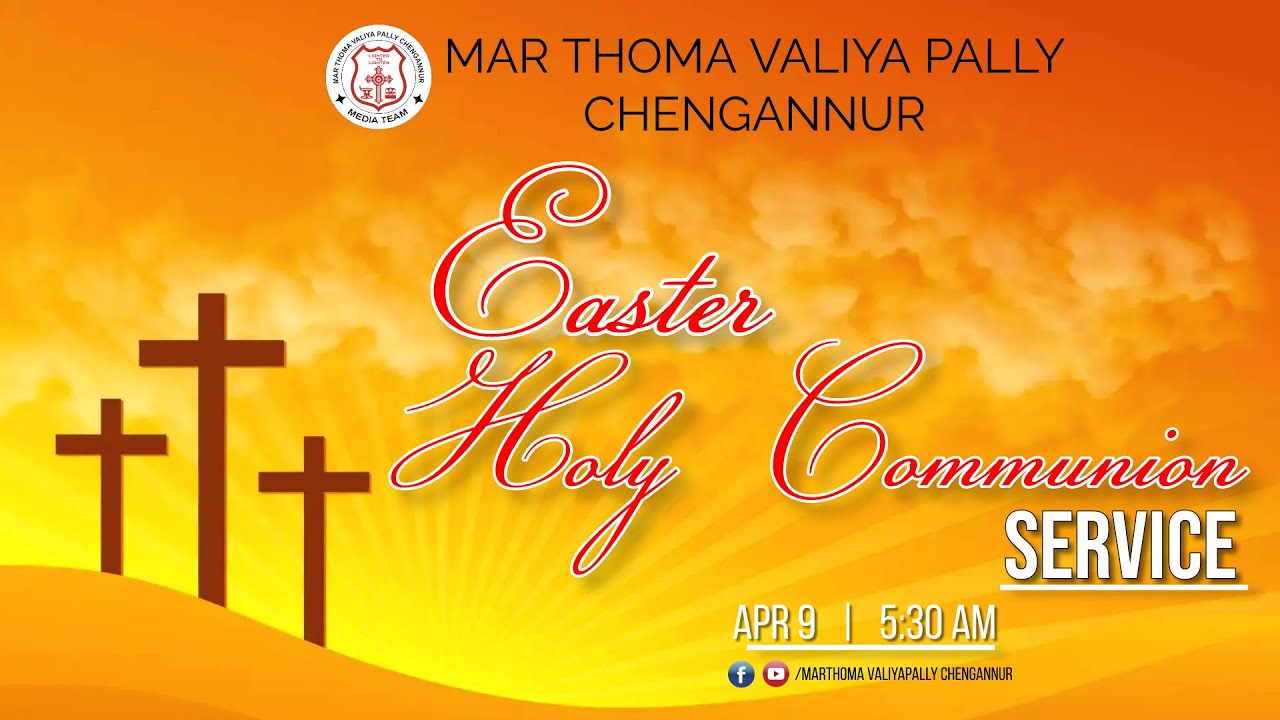 EASTER SERVICE & HOLY COMMUNION SERVICE || SUNDAY, 09 APRIL 2023 AT 5: ...