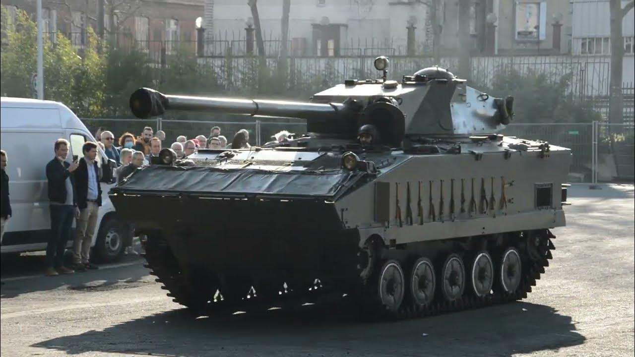 AMX-10 PAC 90 demo (Rétromobile 2022) - YouTube