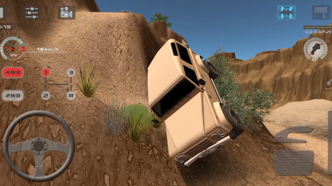 OffRoad Drive Desert || Real Car Offroad Driving || कार वाला गेम ...