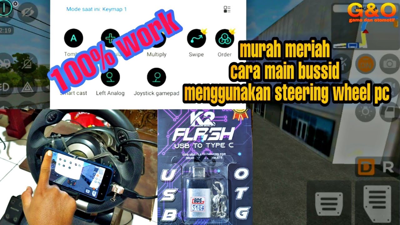 Tutorial Cara Bermain Bussid Menggunakan Steering Wheel PC | Bussid V3 ...