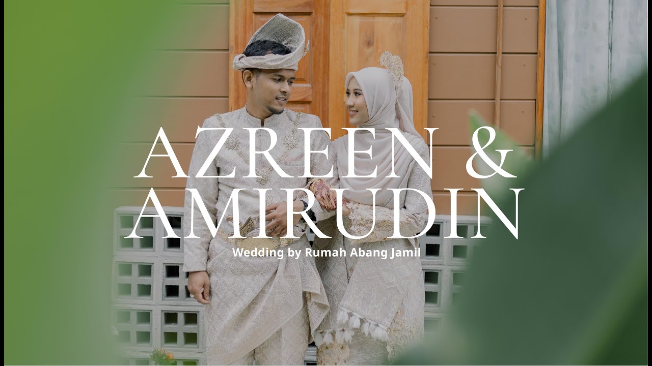 The Wedding of Azreen & Amirudin | Rumah Abang Jamil Pantai Balok ...