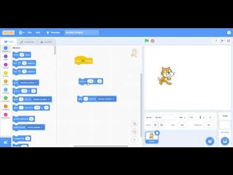 How to use the glide blocks in Scratch | How to use the go to blocks in ...
