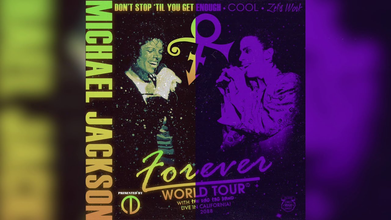 Prince & Michael Jackson - Let's Work / 4Ever Groove [Live from Forever ...