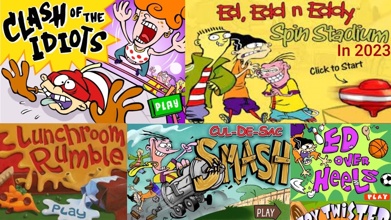 Playing Every Ed Edd n Eddy Flash Games in 2023! - YouTube