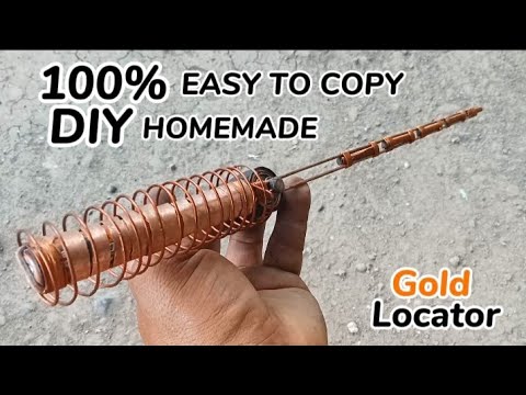 PAANO GINAWA, DIY HOMEMADE GOLD LOCATOR!!!!!!!! - YouTube