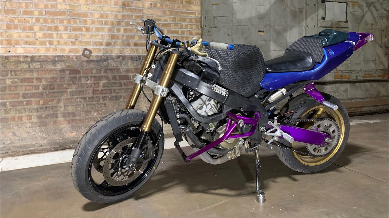 F4i | Gsx-r1000 Front End Conversion - YouTube