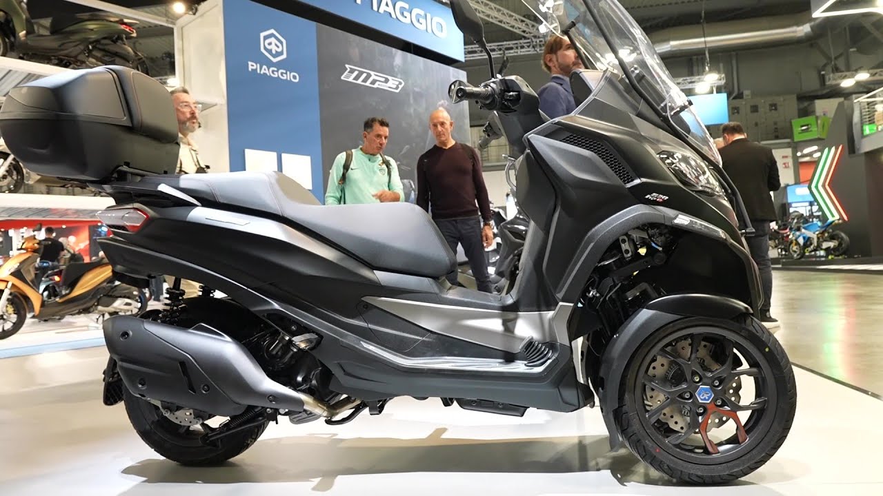 PIAGGIO MP3 530 3-wheels Mega scooter 2026 - YouTube