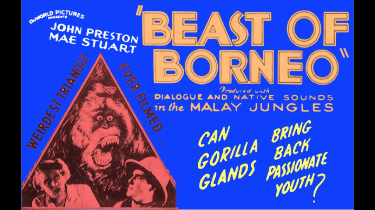 The Beast Of Borneo (1934) GORILLA LOVE TRIANGLE??? - YouTube