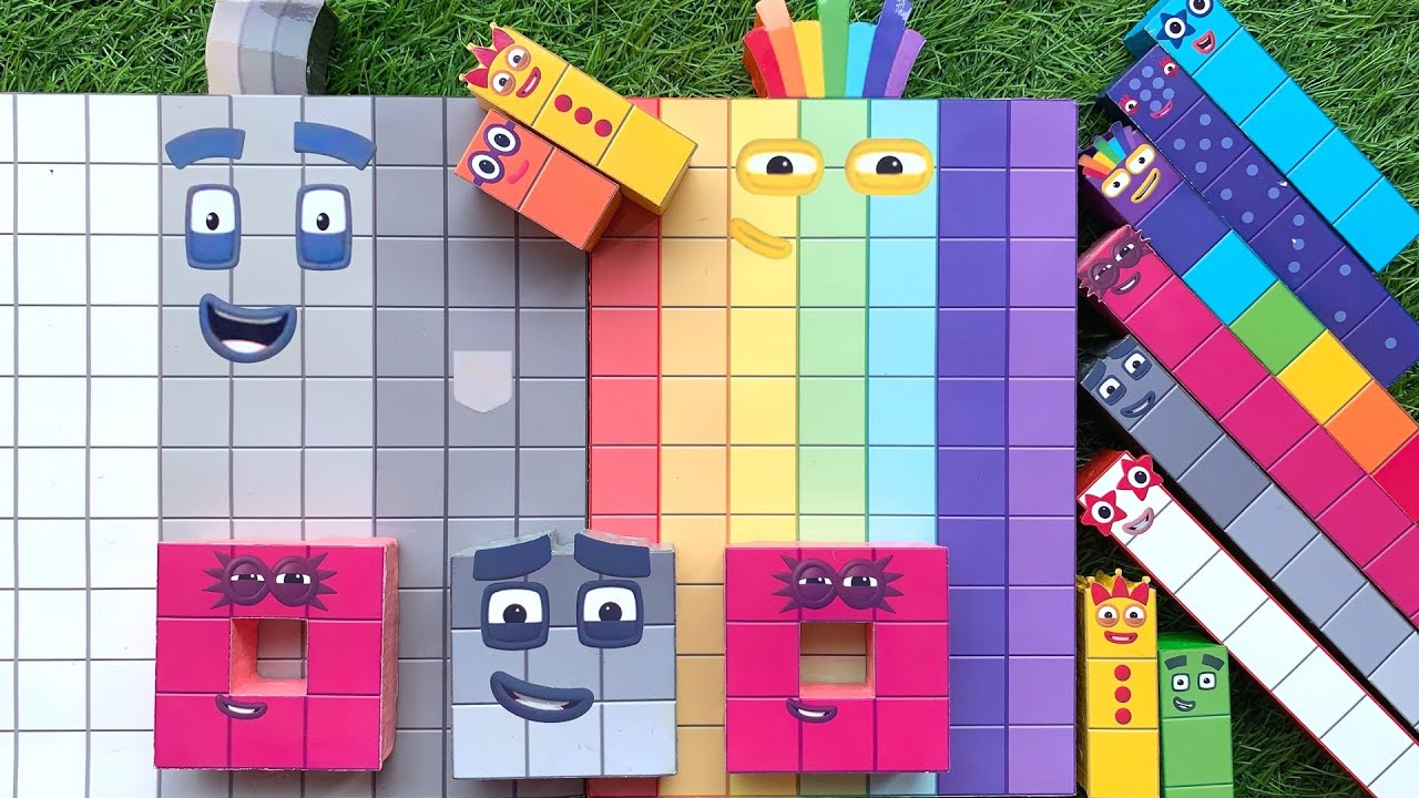 Looking for Numberblocks NEW 242 Puzzle Tetris Space ASMR | Numberblocks Satisfying Video - YouTube