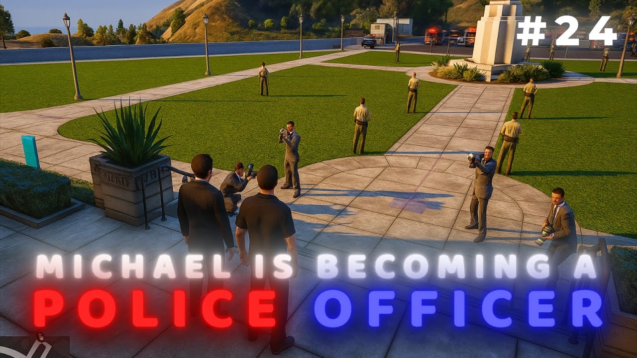 MICHEAL IS A POLICE OFFICER OF LOS SANTOS || COPS || MICHEAL ||#24 # ...