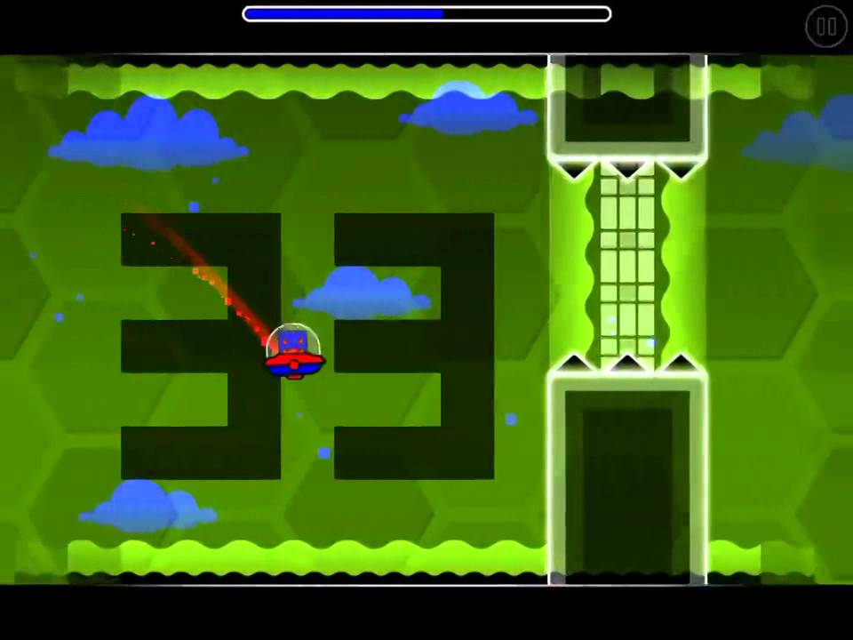 Geometry Dash flappy bird - YouTube