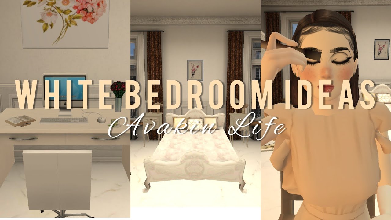 WHITE DECORATIONS IDEAS | AVAKIN LIFE - YouTube