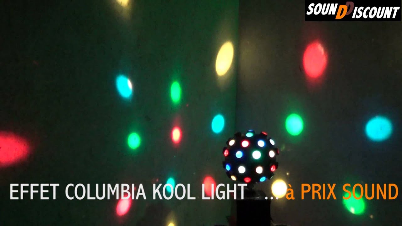 Effet columbia Kool light à prix sound discount - YouTube