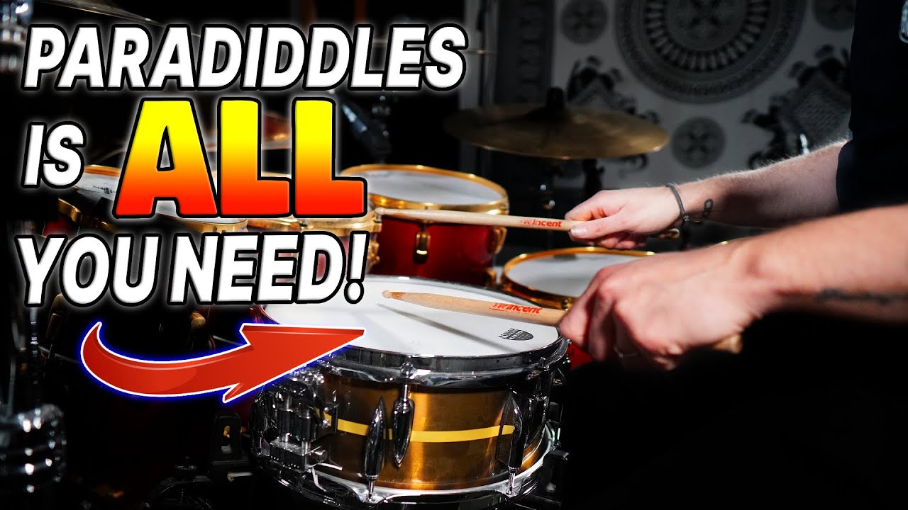 Great PARADIDDLE WARM-UP lesson for drummers! | That Swedish Drummer ...