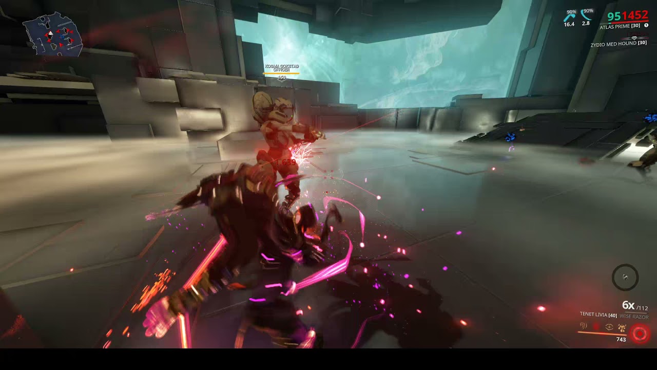 Warframe: Tenet Livia HF Murasama build - YouTube