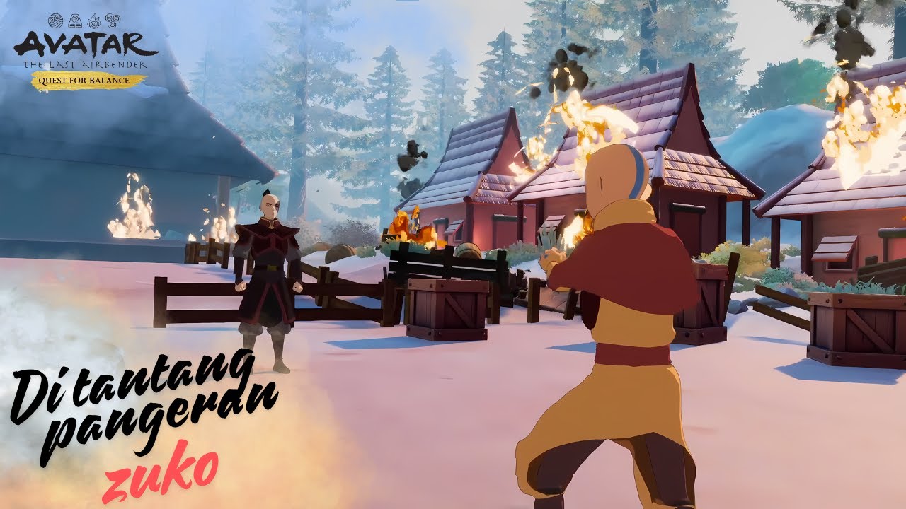 Avatar - Desa ini di bakar oleh negara api - YouTube