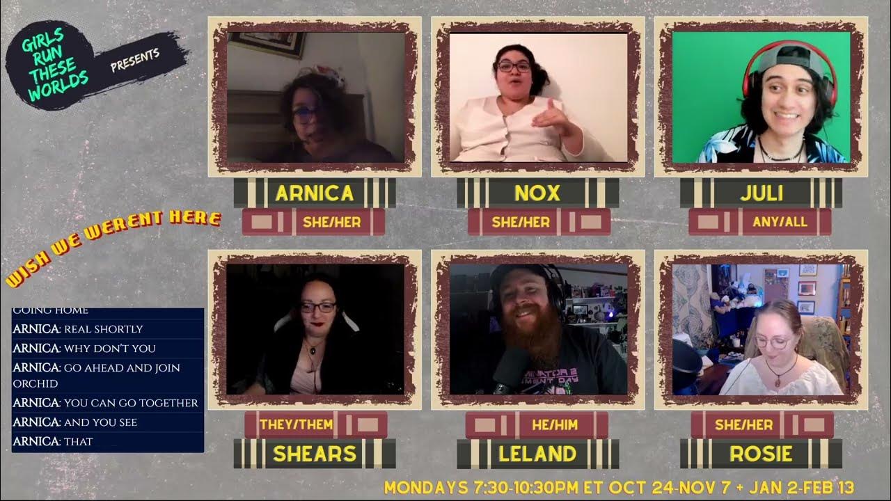 Wish We Weren't Here - Episode 5: Haul Together, Hoist The Colors ...