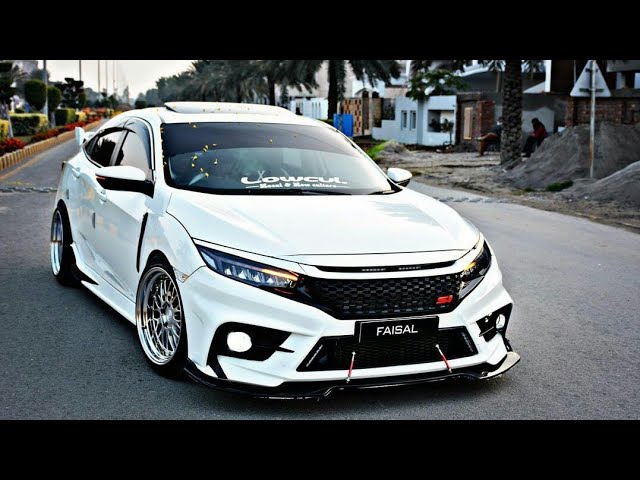 Honda Civic Modified White