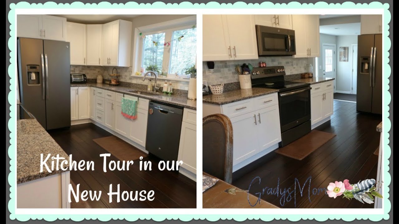 Full Kitchen Tour in Our New House | Spring 2018 - YouTube