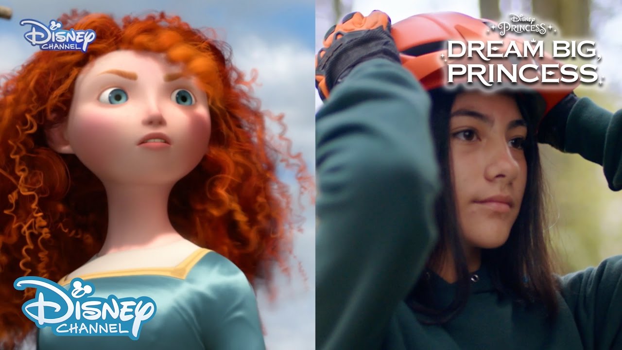 Dream Big Princess - Side by Side: Merida | Official Disney Channel ...